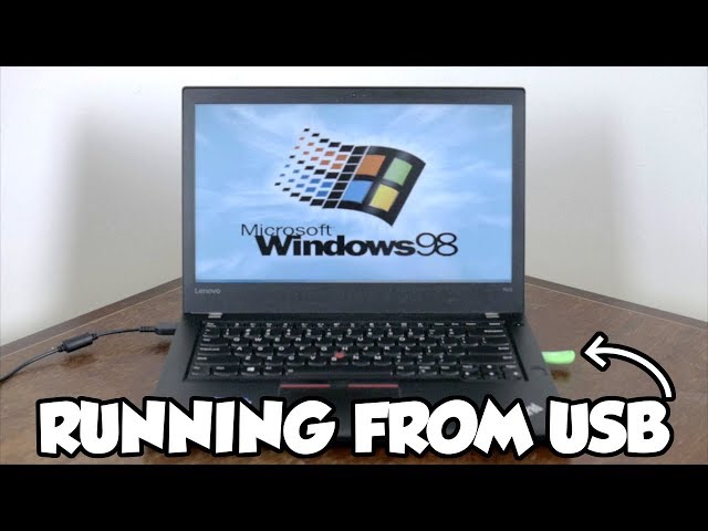 Windows 98 Laptop