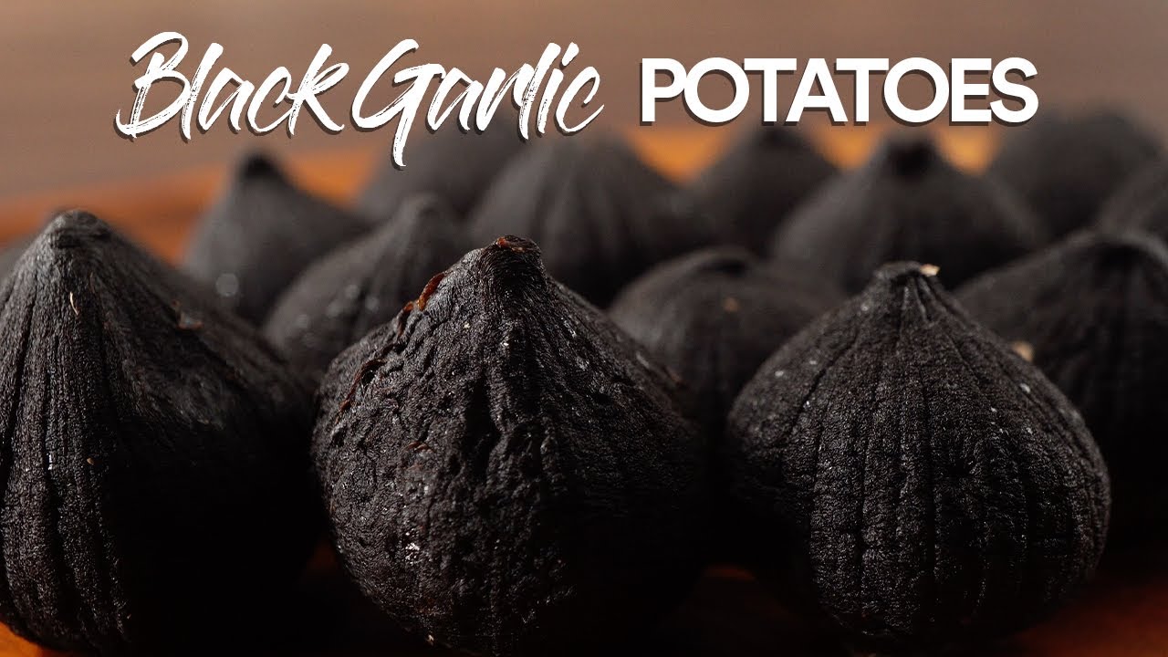 Black Garlic MASHED Potatoes! - YouTube