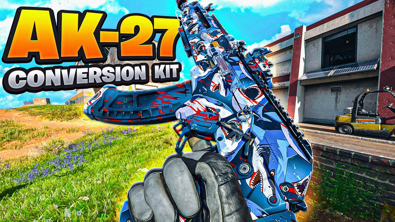 The *NEW* AK27 Conversion Kit Is BROKEN In Warzone! 👀 - YouTube