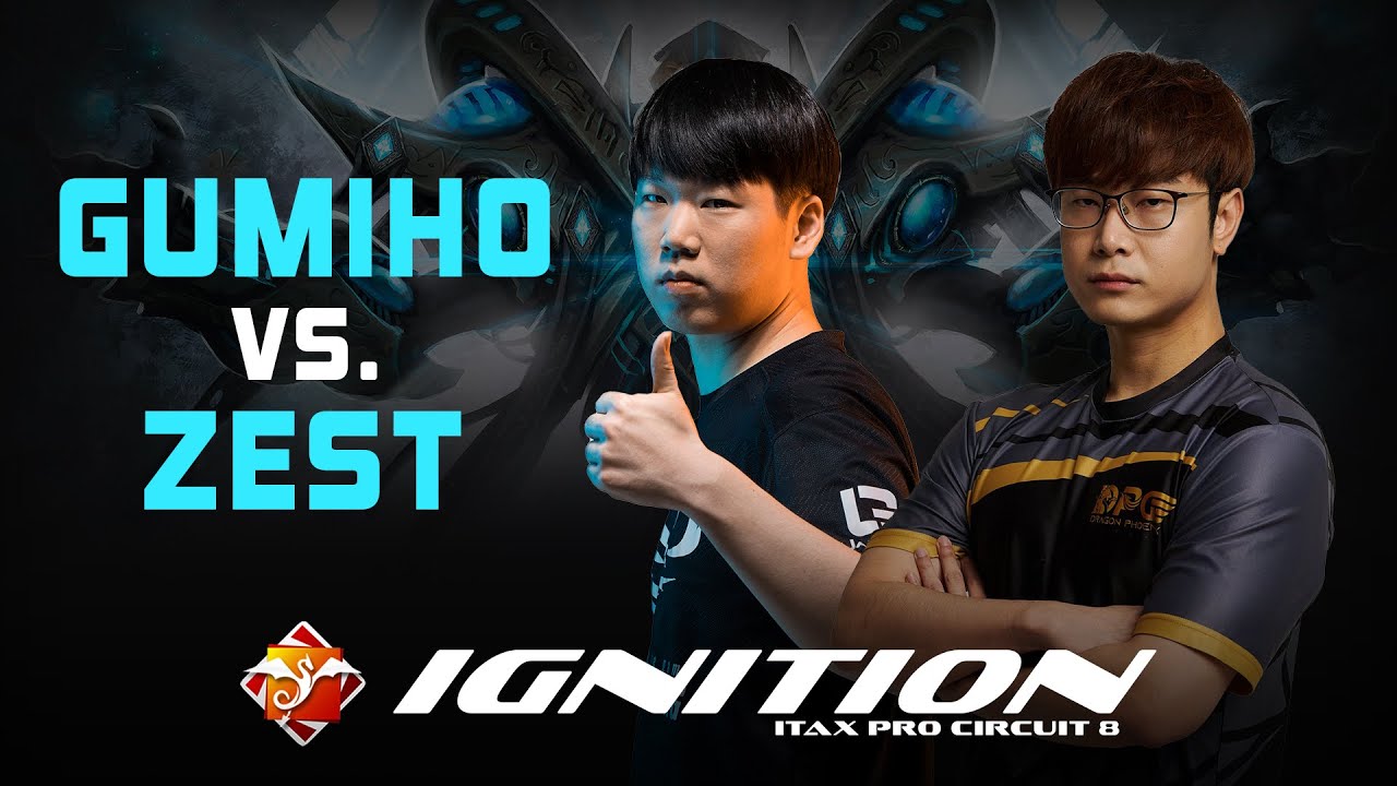 StarCraft 2 - GUMIHO vs ZEST! - ITaX Pro Circuit 8 | Ro16 - YouTube