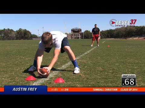 Austin Frey | Long Snapper | Class of 2014 - YouTube