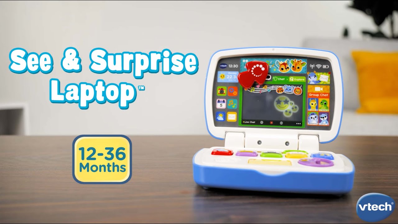 See & Surprise Laptop | Demo Video | VTech - YouTube