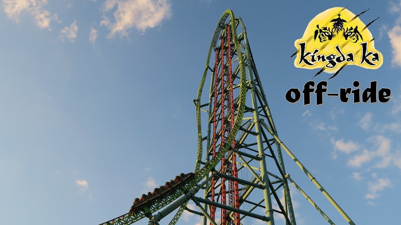 Kingda Ka Off-Ride Footage (2020), Six Flags Great Adventure Intamin ...