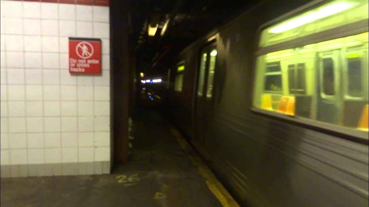 NYC Subway Special: Forest Hills-bound R46 (R) Entering & Leaving 5th Avenue-53rd Street - YouTube