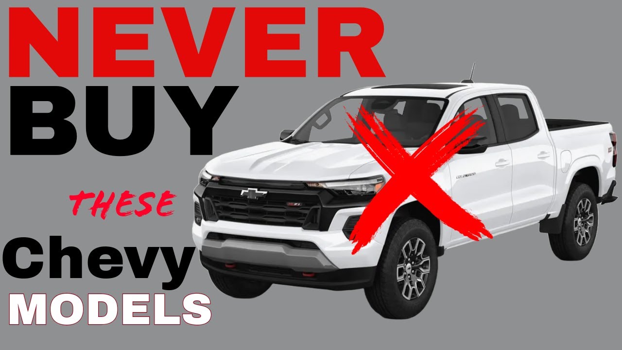 3 Worst Chevrolet Cars to Avoid & 4 Best Models Worth Buying this Year ...
