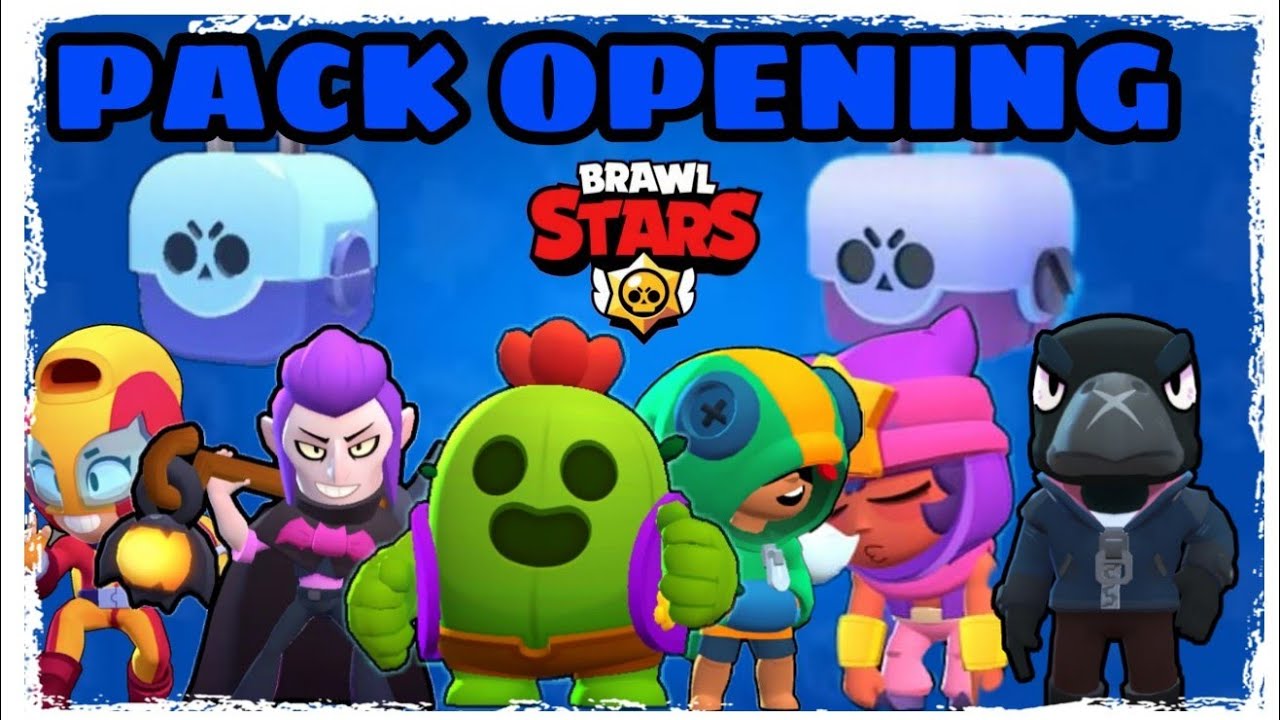 MY FIRST OPENING PACK ON BRAWL STARS 😱 - YouTube