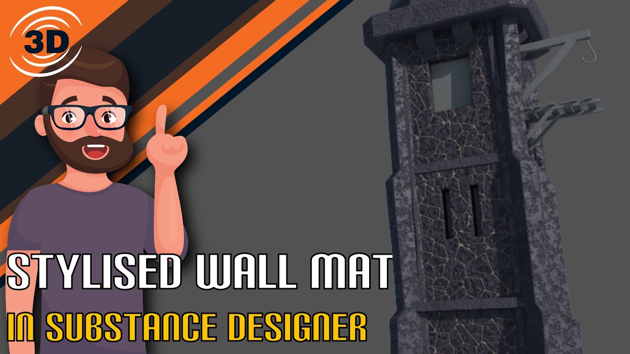 Stylised Stone Wall Tutorial in Substance Designer - YouTube