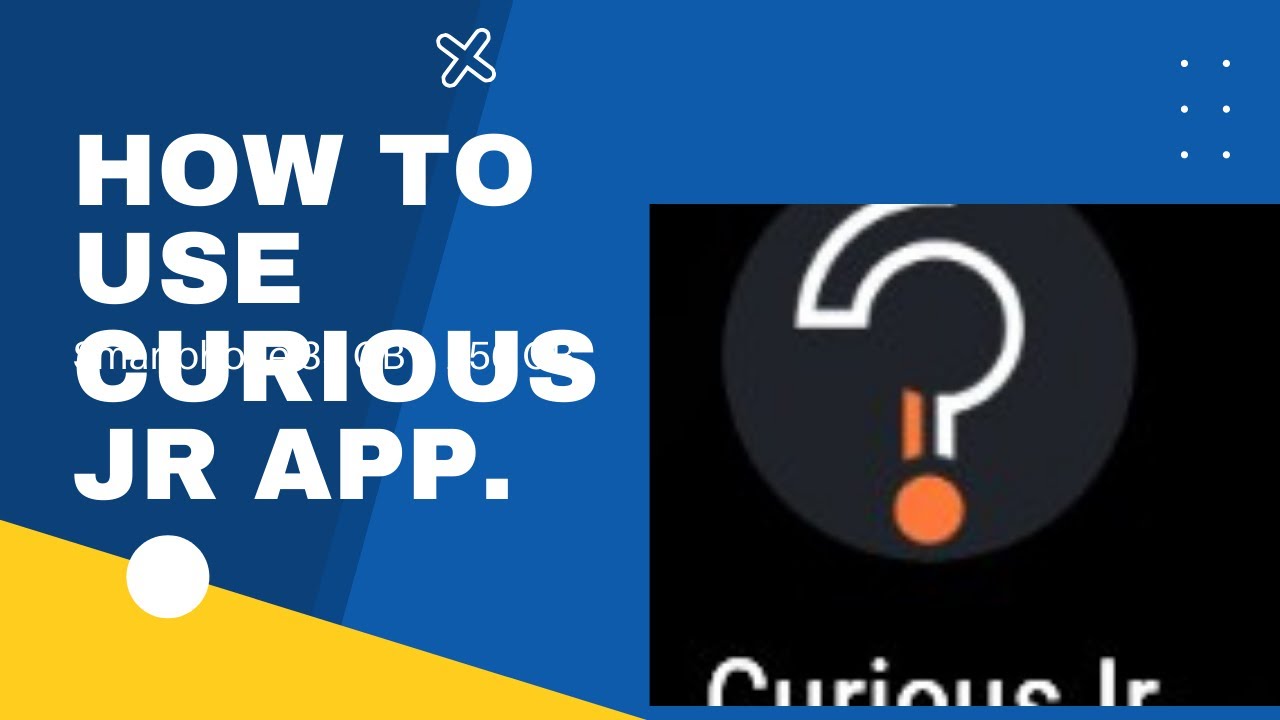 How to use curious jr app. - YouTube