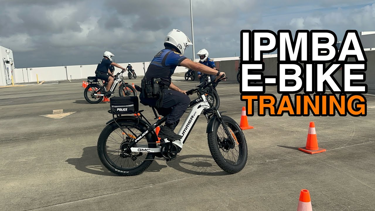 IPMBA E-BIKE TRAINING - YouTube