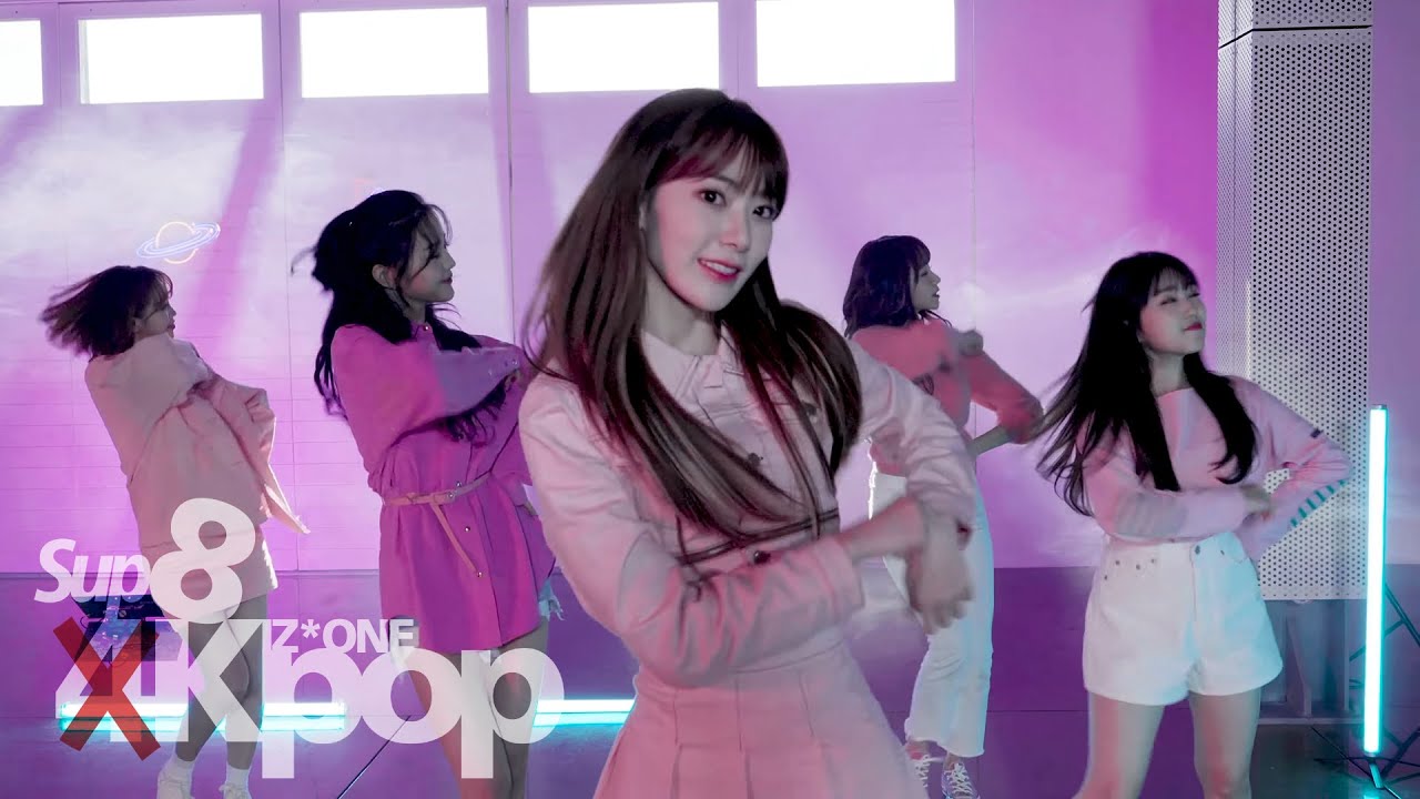 [8K AI-Upscaled] IZ*ONE (아이즈원) - 'SPACESHIP' Choreography (Close up ver ...