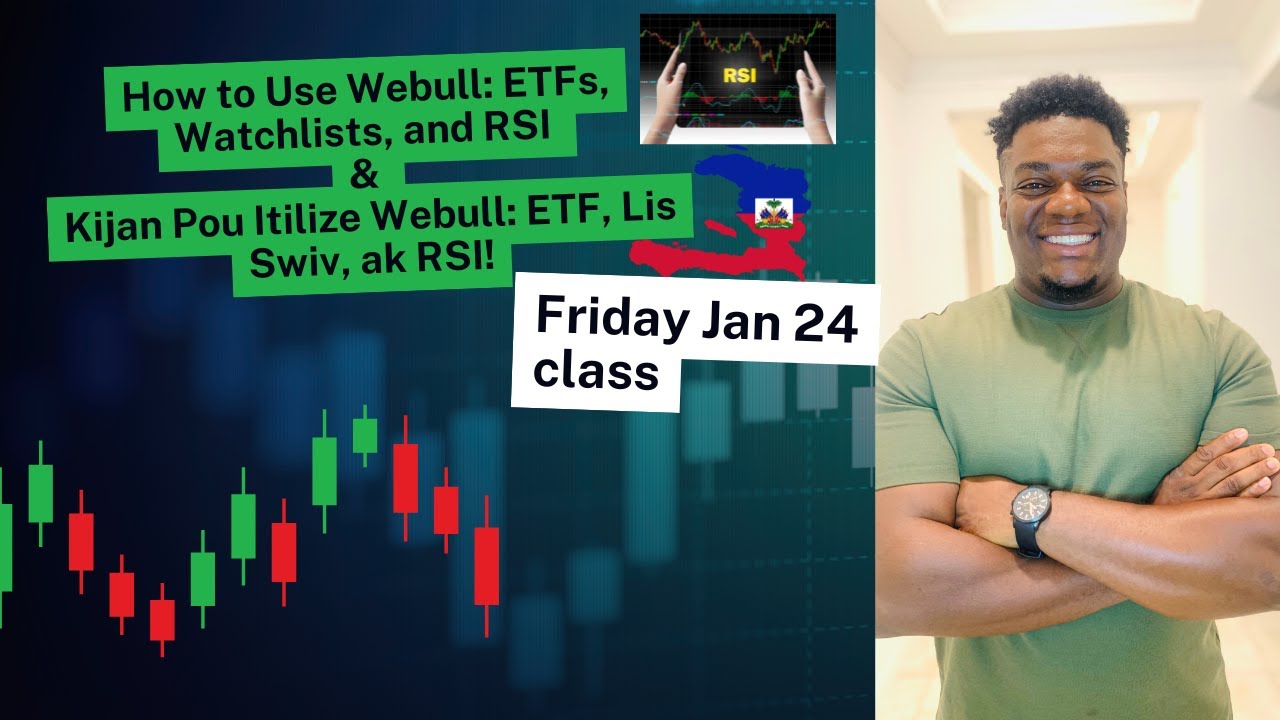 How to Use Webull: ETFs, Watchlists, and RSI & Kijan Pou Itilize Webull ...