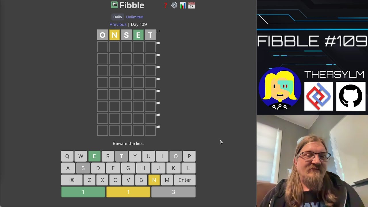 Fibble - #109 - 2022-07-18 - YouTube