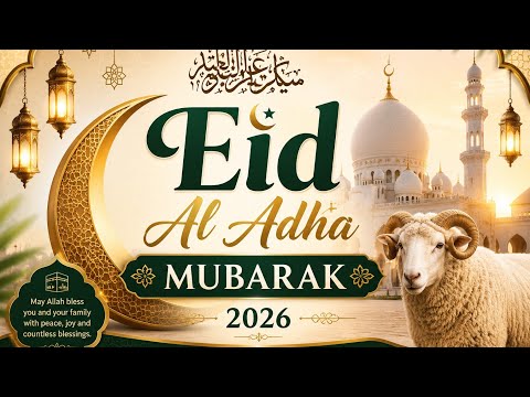 Eid Mubarak 2026 | Eid ul Adha wishes, Eid Mubarak Status | Bakra Eid Mubarak | Eid WhatsApp status