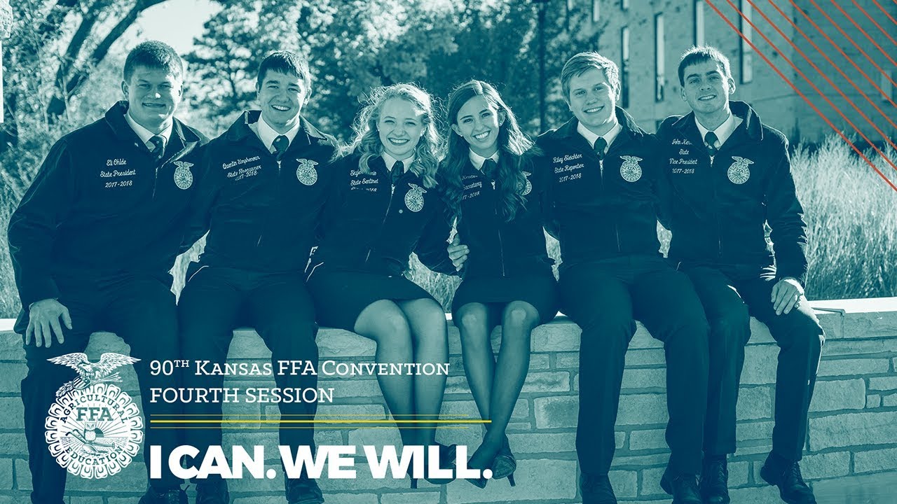 90th Kansas FFA Convention - Fourth Session - YouTube
