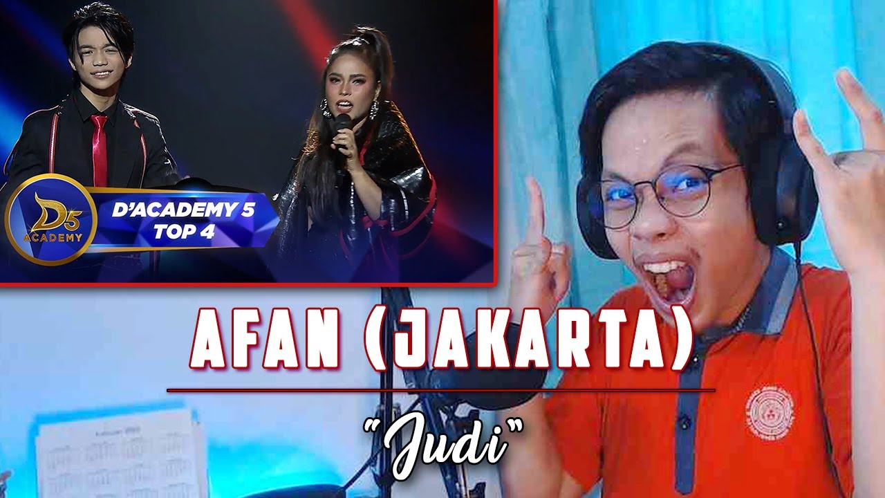 KELAS INTERNASIONAL - Afan (Jakarta) ft Hannah Precillas (Filipina) "Judi" - D'Academy 5 ...