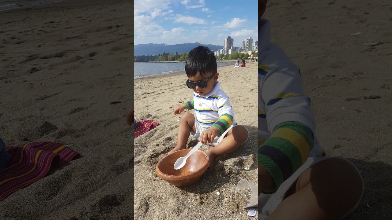 Cooking sand eating sand - YouTube