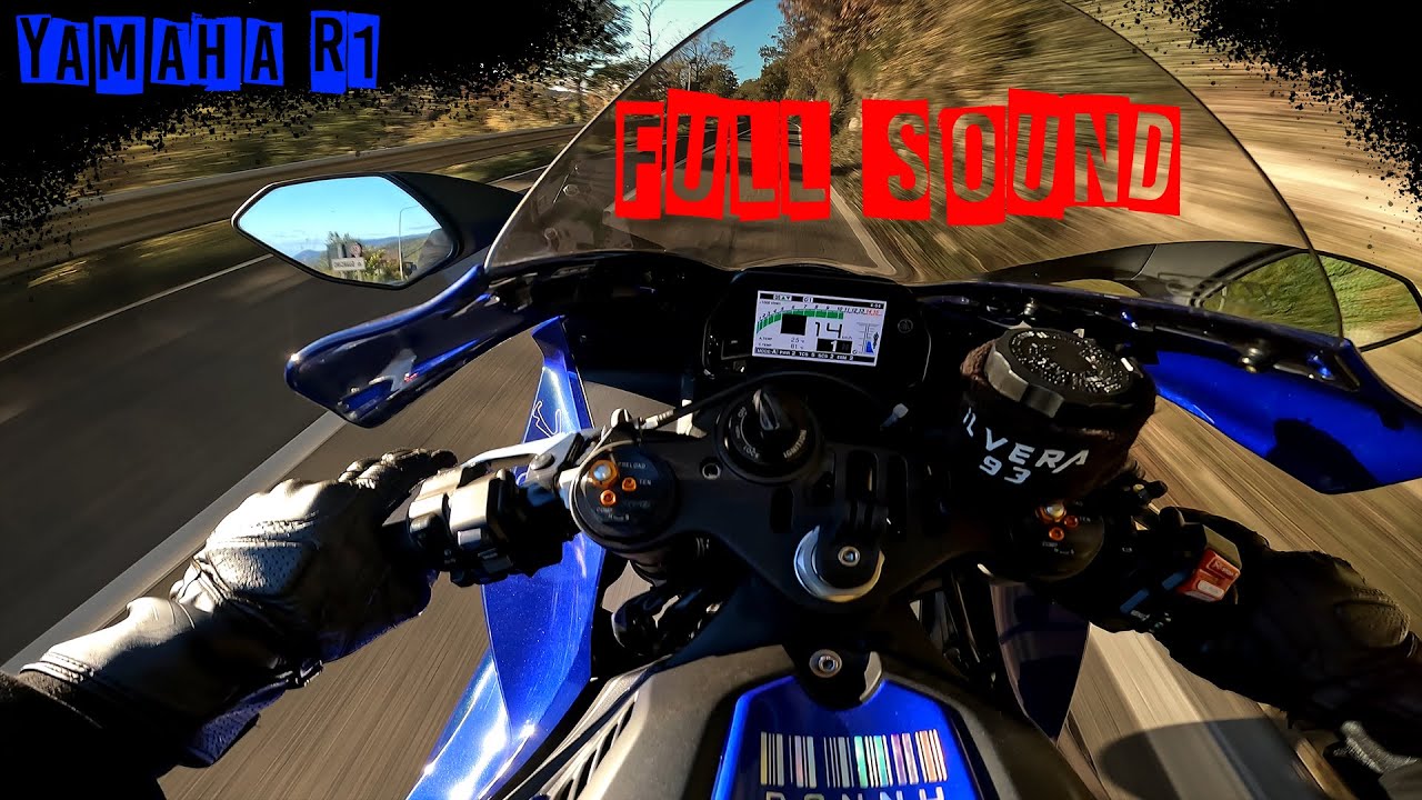 Yamaha YZF R1 PURE SOUND FULL GAS sc project - YouTube