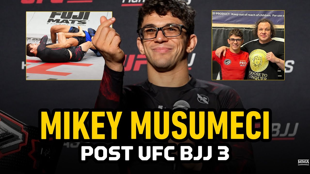 Mikey Musumeci Reacts To UFC BJJ 3 Win, Talks Derek Moneyberg Drama ...