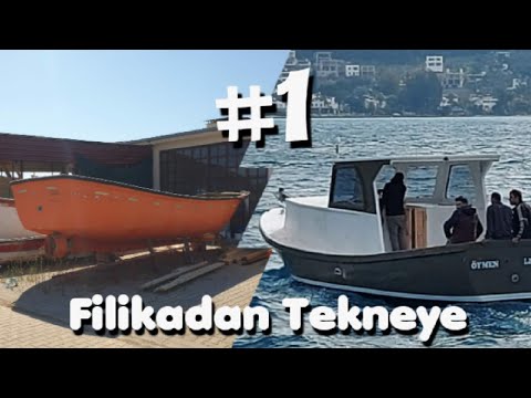 Tekne yapımı !!! |Filikadan Tekneye |  Türkçe