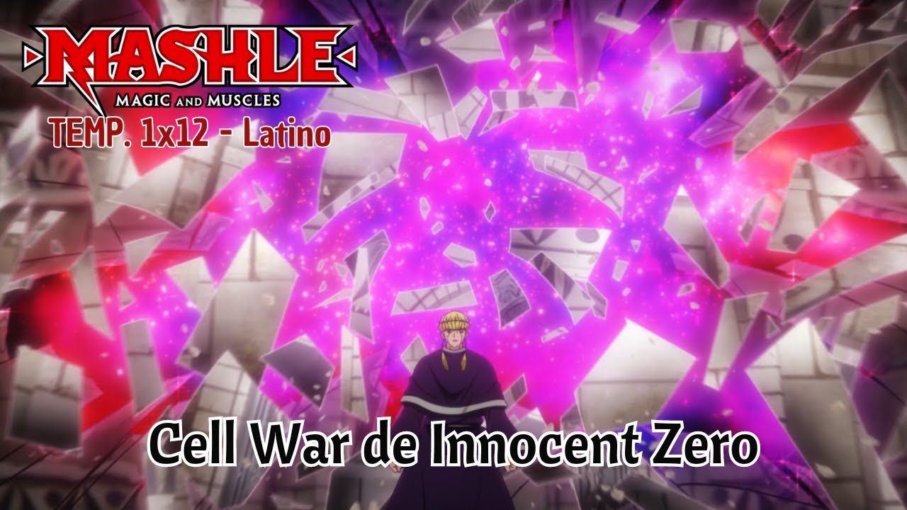 MASHLE 1x12 | LATINO | REACCIÓN | MASH VS CELL WAR!! ¿INNOCENT ZERO ...