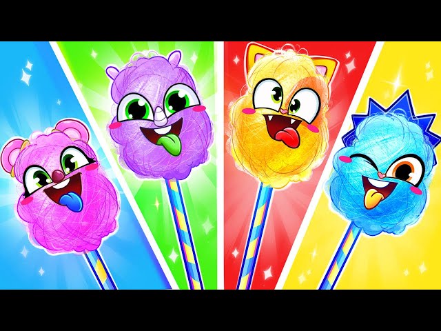 Yummy Cotton Candy Song 😻🌈 | Funny Kids Songs 😻🐨🐰🦁 And Nursery Rhymes ...
