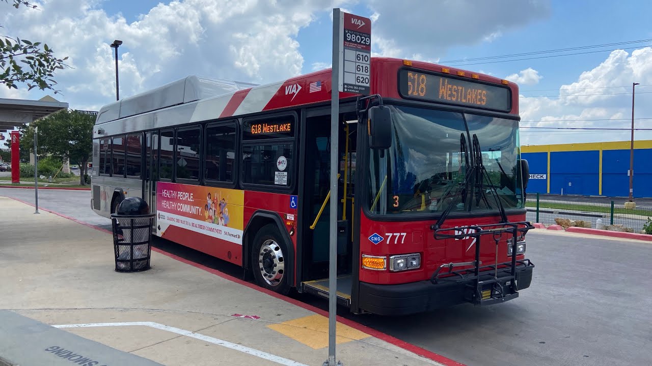 Riding VIA Metropolitan Transit (Route 618) FULL RIDE - YouTube