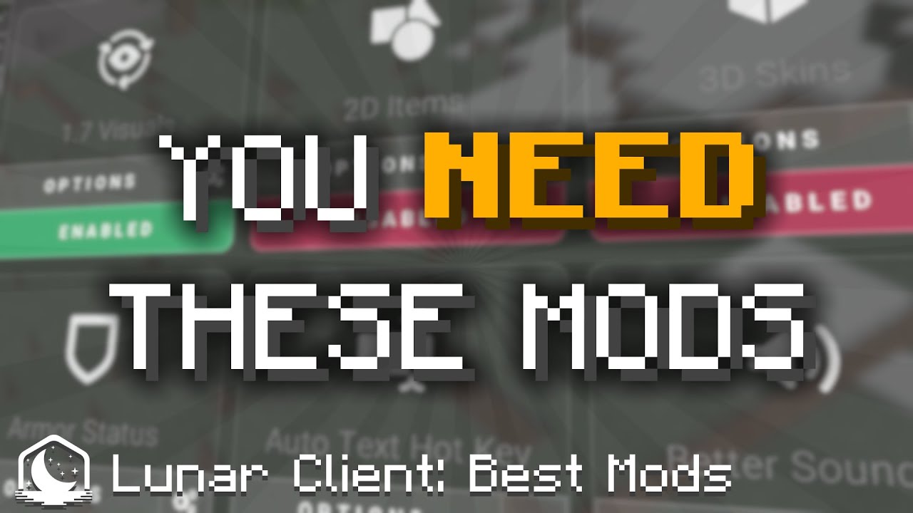 Lunar Client: Best Mods for Minecraft - YouTube
