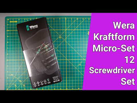 Wera  Kraftform Micro-Set 12 Screwdriver set review