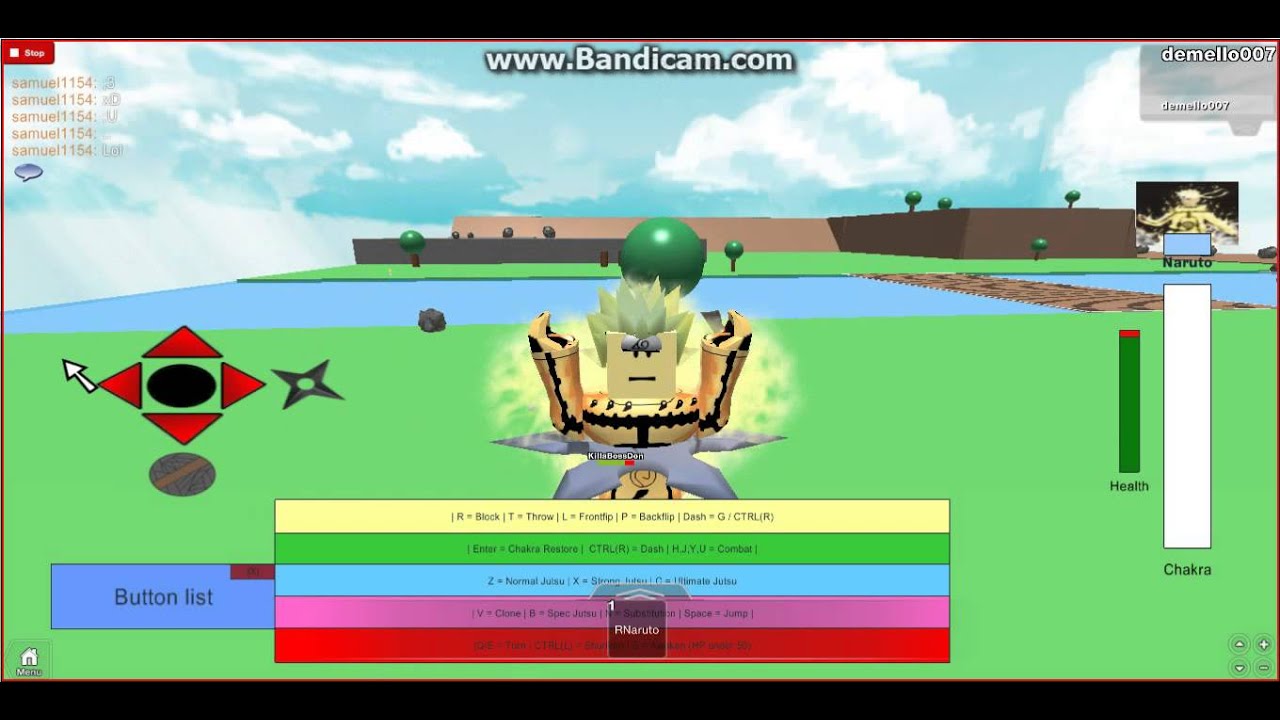 Naruto roblox mega barrage tutorial. - YouTube