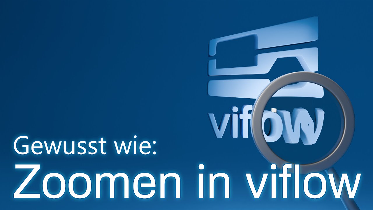 Gewusst wie: Zoomen in viflow - YouTube