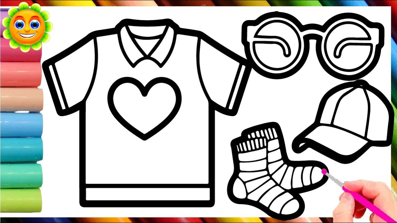 Fashion Drawing Painting and Coloring for kids and toddlers .How to ...