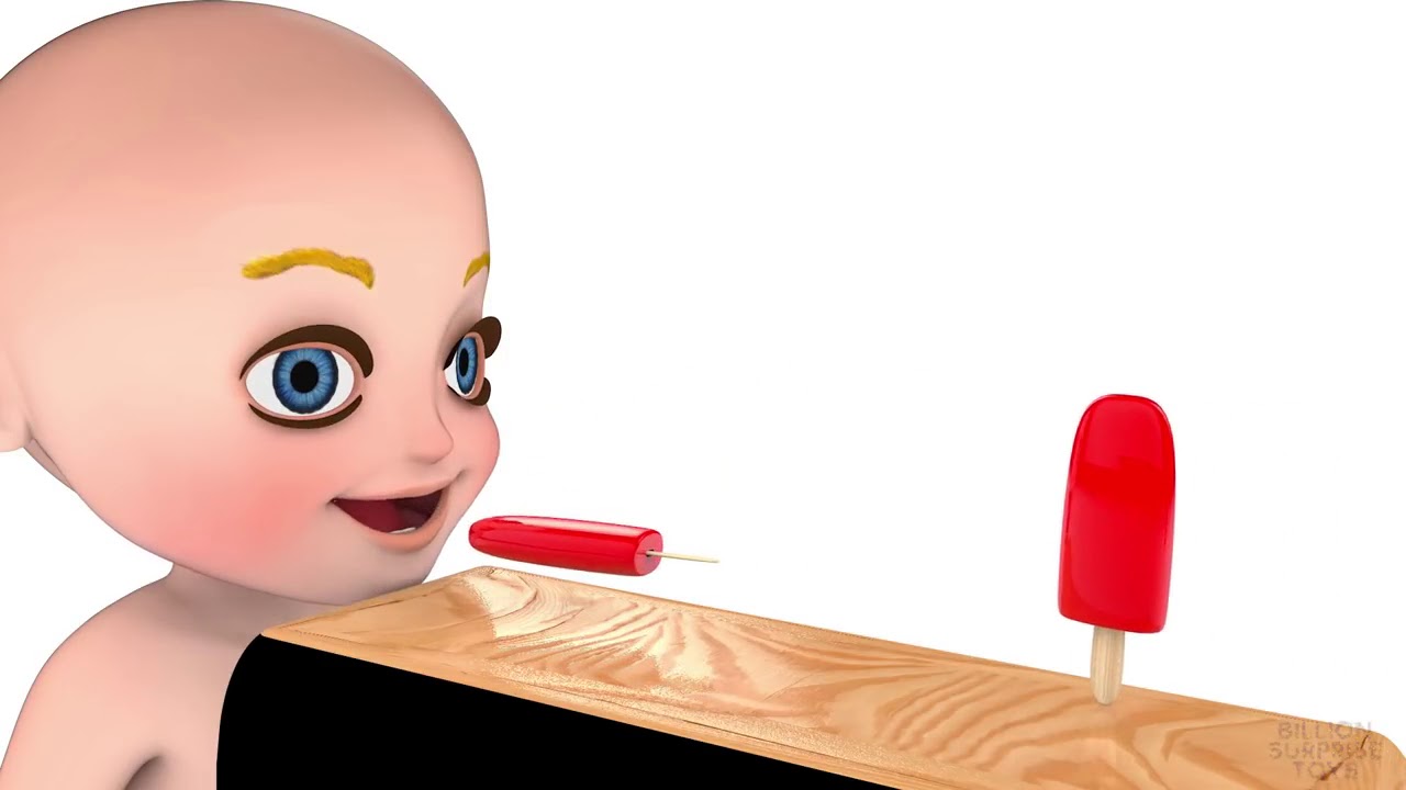 Baby Girl, ICE CREAM SONG - Simple Animation for Kids - YouTube