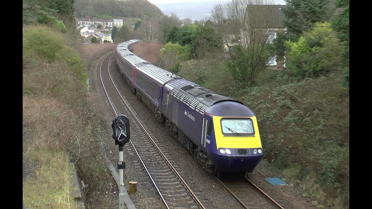 Last scheduled HST from Paddington to Swansea 09/02/2019 - YouTube
