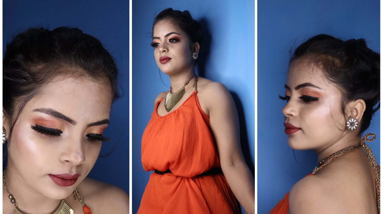 Bright Party Wear Makeup - YouTube