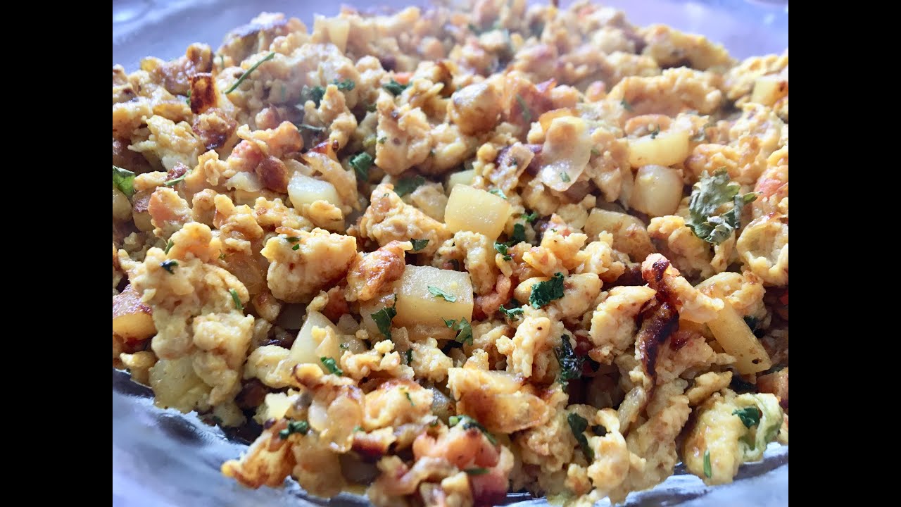 Khagina | Masala scrambled eggs - YouTube