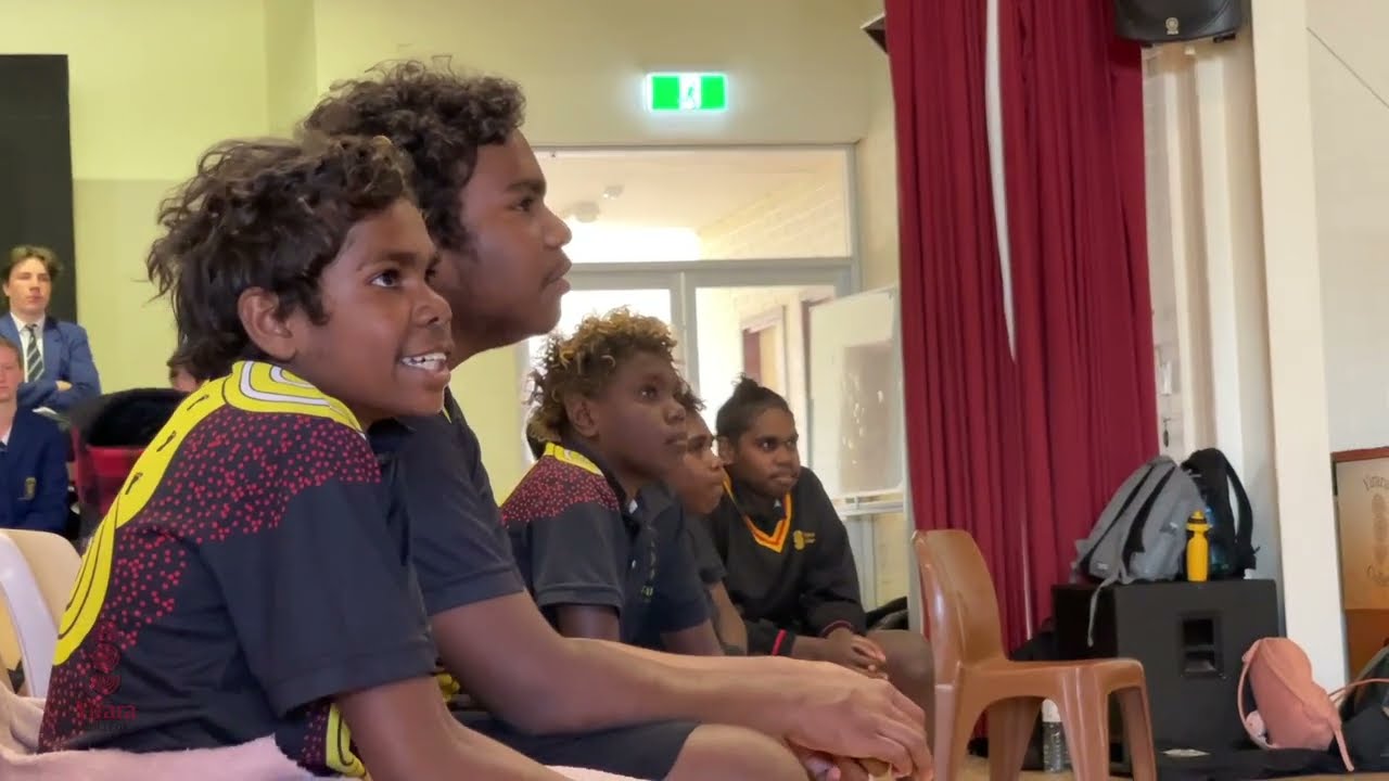 56 students and Scott Darlow perform for us in chapel plus CLONTARF ...