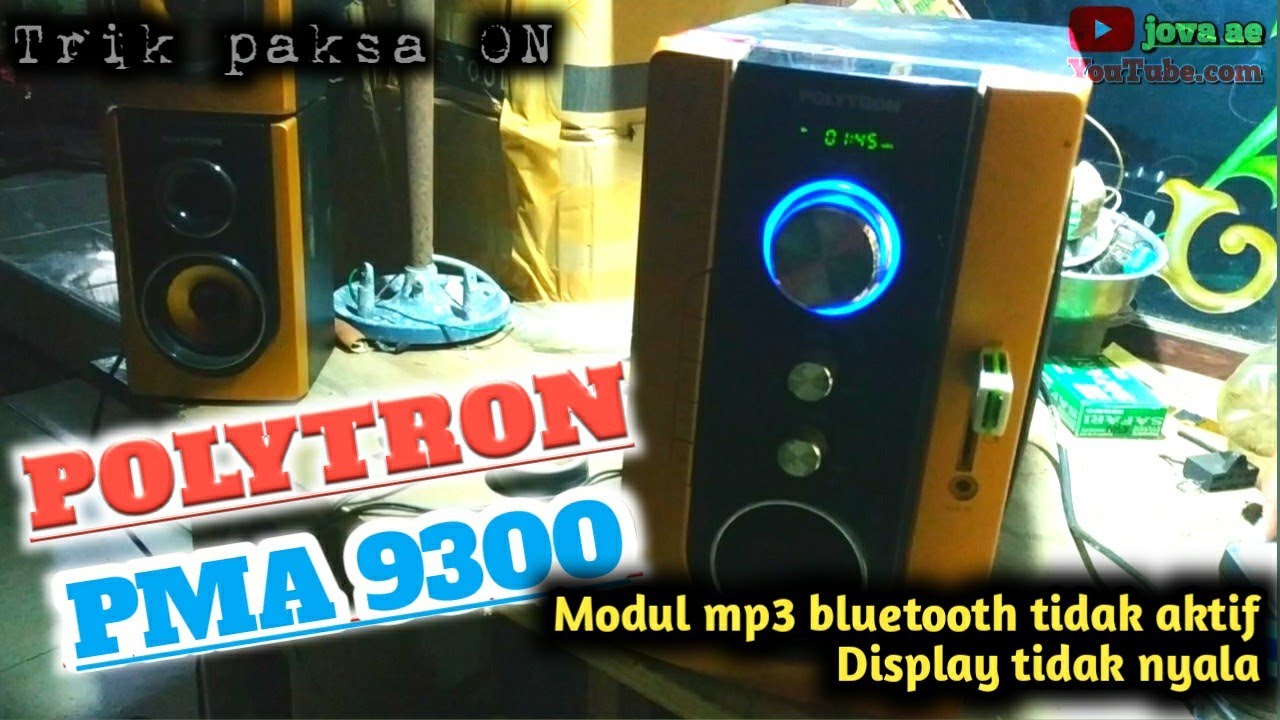 Speaker aktif polytron pma 9300 - YouTube