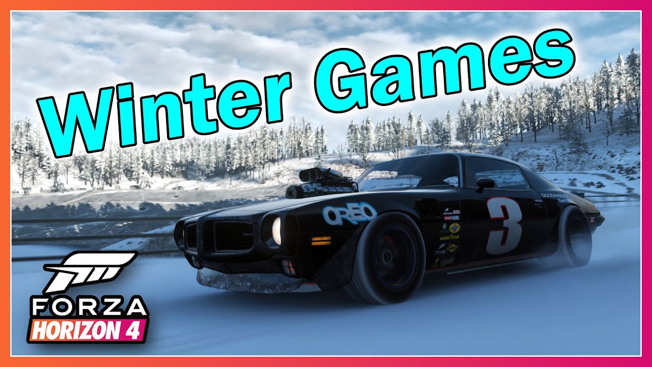 Forza Horizon 4 - Winter Games (Seasonal Playground Games) - YouTube