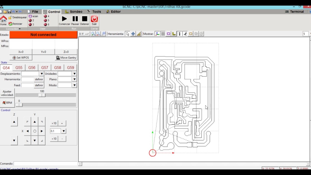 PCB do Aspire para Gcode - YouTube