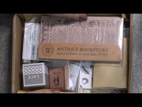 💫Your Creative Studio💫 || August 2021 Unboxing || Vintage Stationary ...