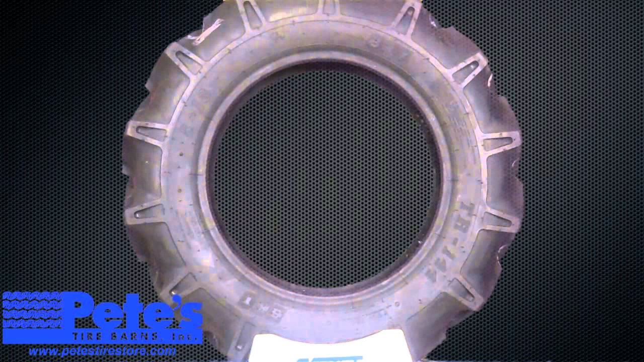 BKT TR-144 Farm Tractor Tire 8x18 - YouTube