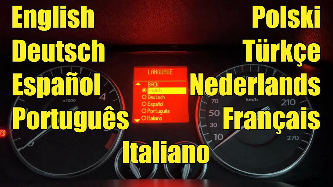 How To Change The Language on a Renault Laguna 3 (2007 - 2015) - YouTube