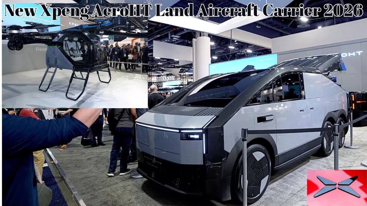 Xpeng's $280,000 Land Aircraft Carrier Unveiled at CES | Xpeng AeroHT ...