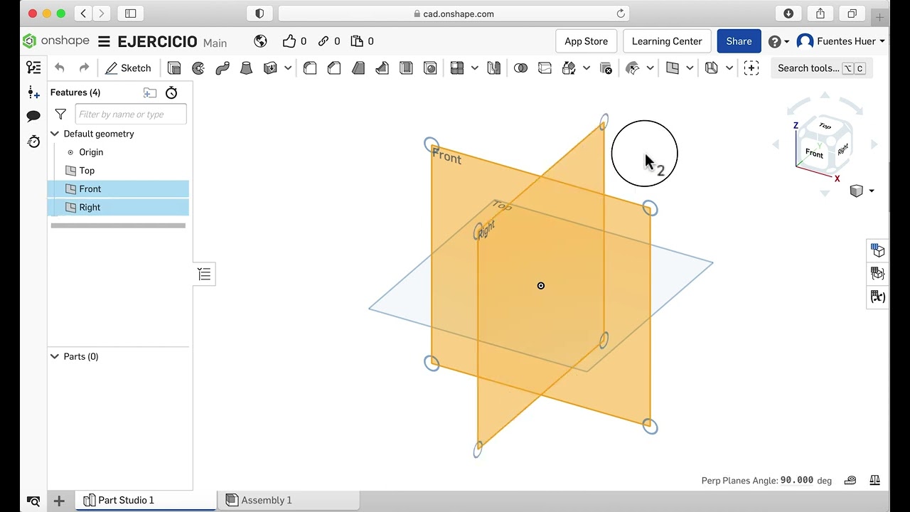 Introducción al manejo de Onshape - YouTube