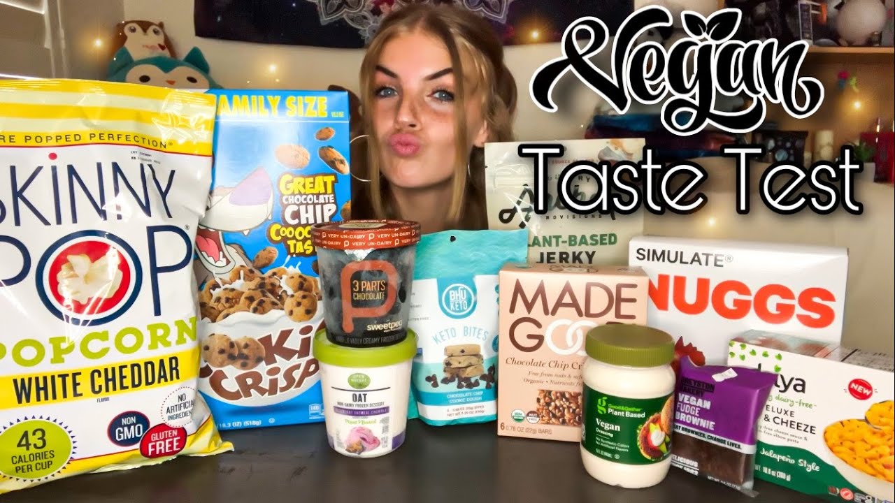 Taste Testing VEGAN FOODS! (Part 12) - YouTube