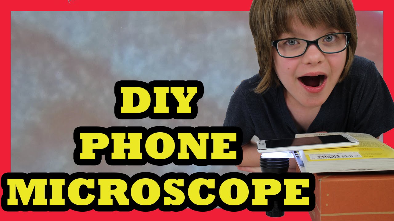 DIY Phone Camera Microscope - Science Sunday - Day 947 | ActOutGames ...