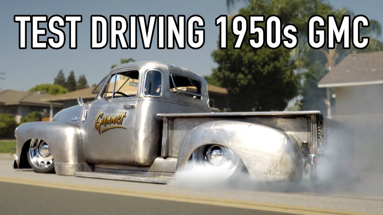 Builder's Masterpiece: 1950 GMC Pickup 'Gunner' x Test Drive - YouTube
