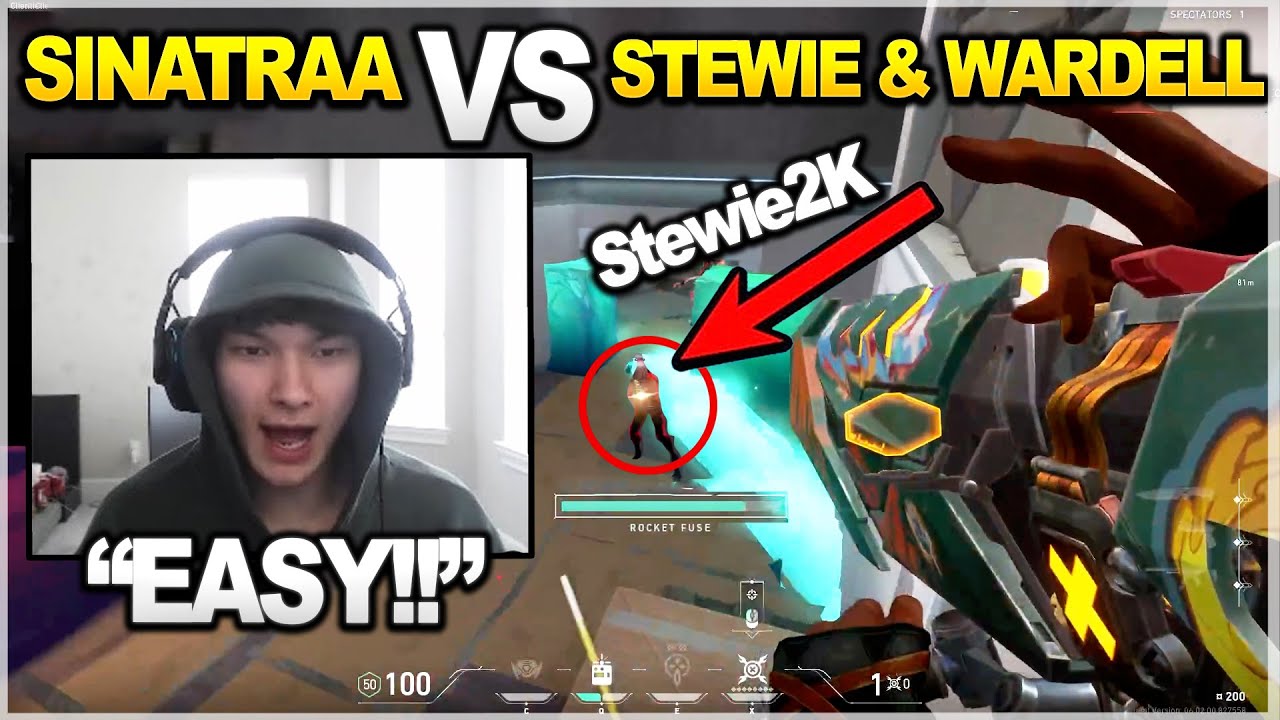 *NEW* Sinatraa & SEN Sick VS Stewie2K & Wardell in Ranked Amazing ...