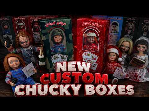 Custom Chucky Boxes & Accessories Collection 🔪 | NECA Collectors Dream
