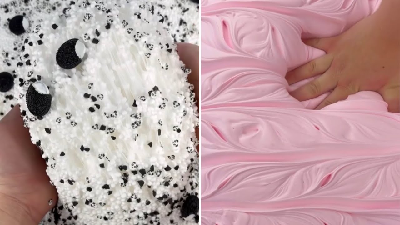 Big batch of slime Best satisfying slime ASMR compilation - YouTube